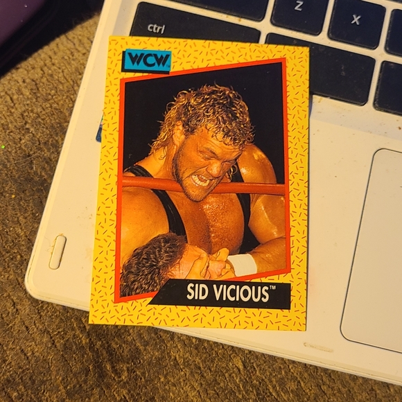 Other | Sid Vicious Wrestling Card | Poshmark
